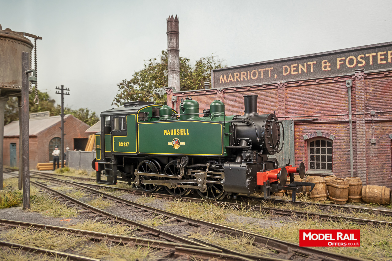 MR-110 MR Bachmann USA 0-6-0T Steam Locomotive number DS237